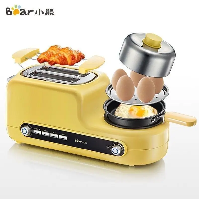 Toaster Home 2 Pieces Breakfast Toaster Bear Driver Automatic Toast ...