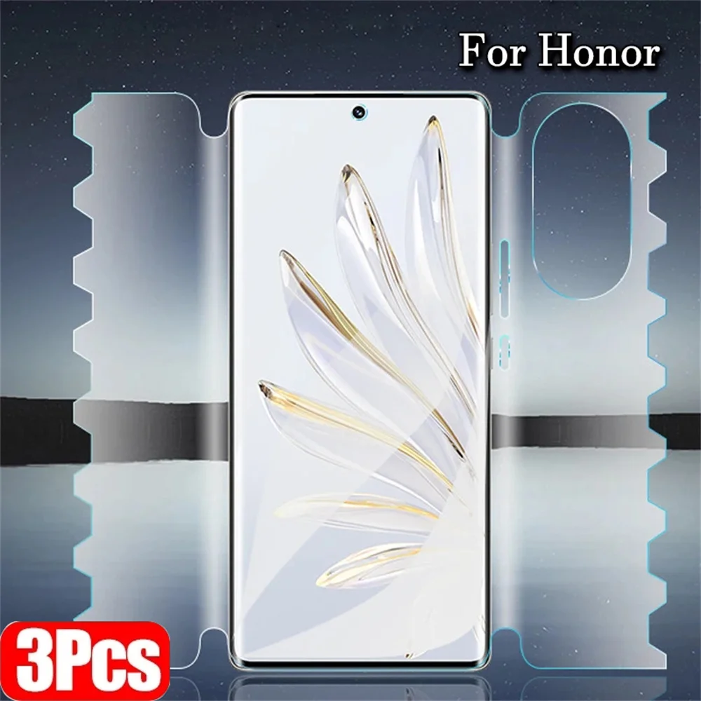 3PCS-For-Honor-90-70-Magic-6-Pro-Full-Cover-Butterfly-Hydrogel-Film-For ...