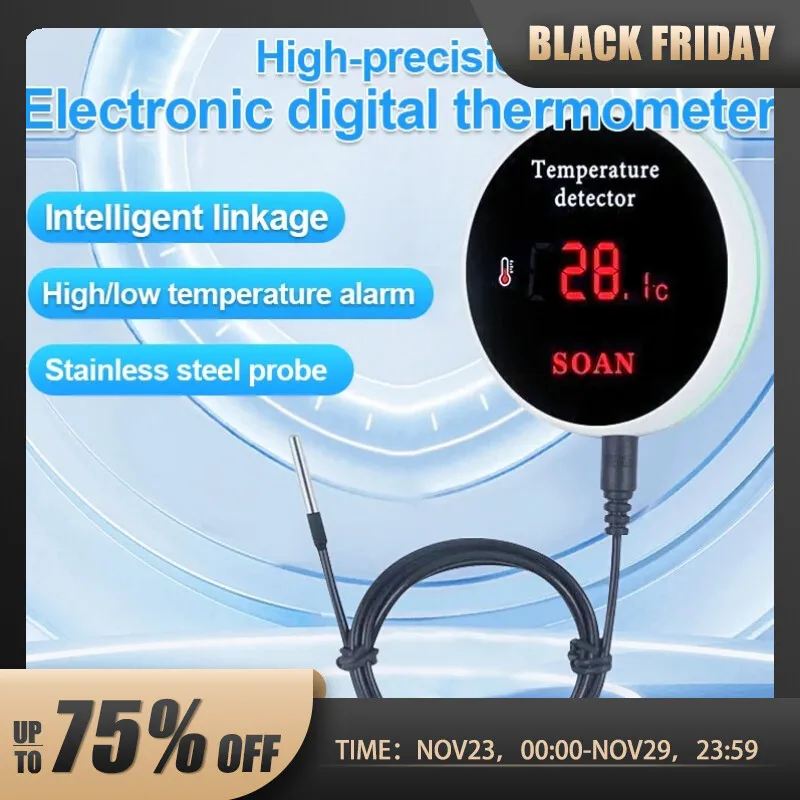 Temperature-Detector-WiFi-Thermometer-Temperature-Controller ...