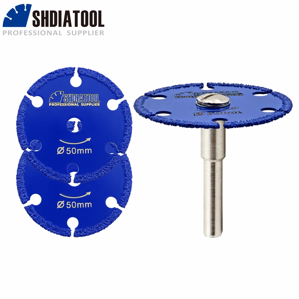 SHDIATOOL Mini Cutting Disc Set 30/40/50mm Saw Blade Removable Shank ...