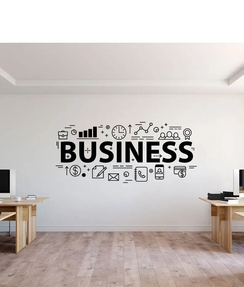 Business-Wall-Decals-Custom-Large-Removable-Vinyl-Graphics-with ...