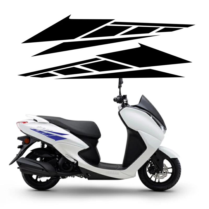 1Pair-PVC-Reflective-Motorcycle-Accessories-Stickers-Decals-for-Scooter ...
