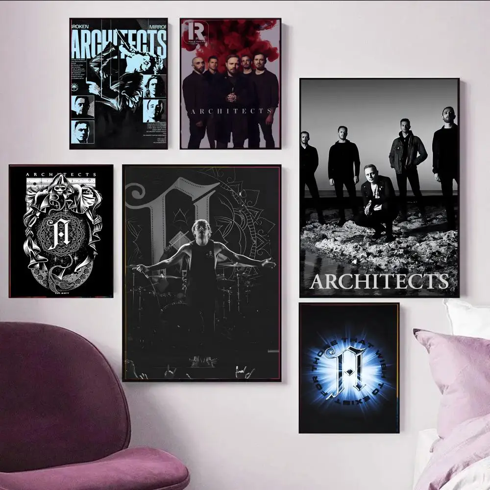 British Metalcore Band A-Architects Poster Poster Wall art print art ...