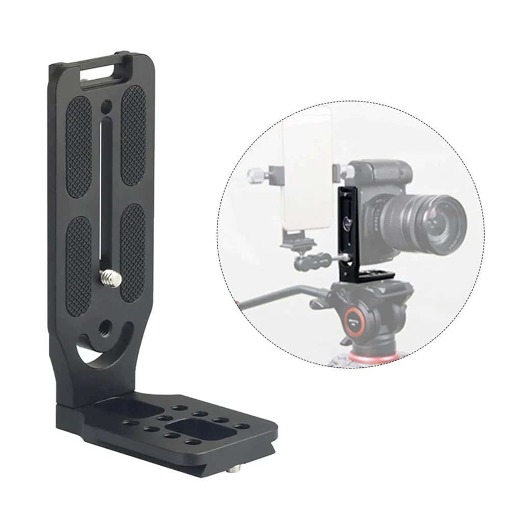 DSLR-Camera-L-Bracket-Vertical-Horizontal-Video-Switching-Tripod-Quick ...