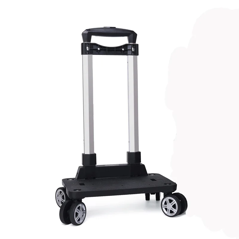 Portable 4/5 Wheel Trolley Rack Aluminum Alloy Foldable Pullling Rod ...
