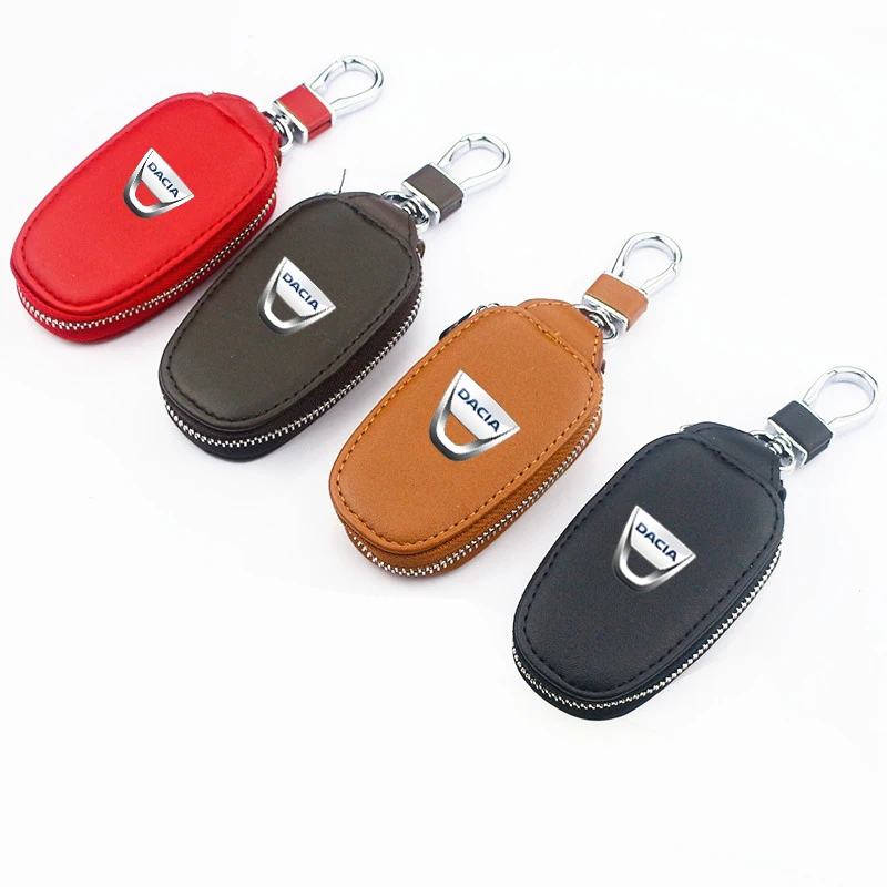 Bolsa de cuero con logotipo de coche, monedero automático, funda de ...