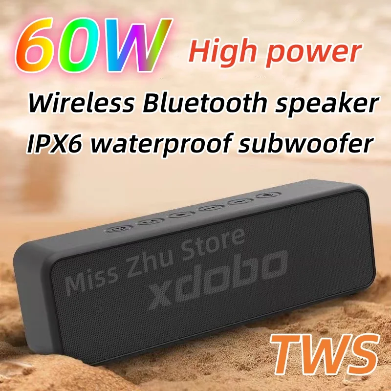 XDOBO-X5-Portable-Wireless-Bluetooth-Speaker-V5-0-TWS-Subwoofer-Outdoor ...