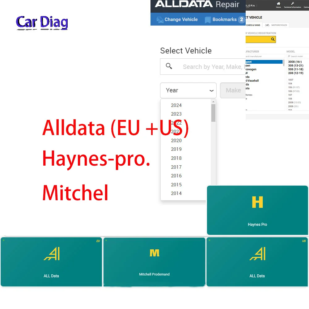 Conta-Online-para-Auto-Data-Alldata-Full-Pack-Auto-Data-Haynes-PRO ...