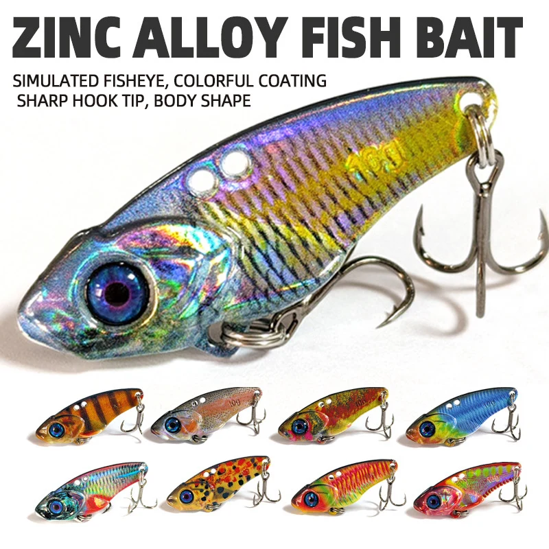 5g 7g 10g 20g vib wobbler isca de pesca lâmina vibração isca metal ...