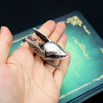 남성용 미켈라 말레니아 헬멧 키 체인, 발키리 키 체인, 게임 키 체인 블레이드, 자동차 키 펜던트