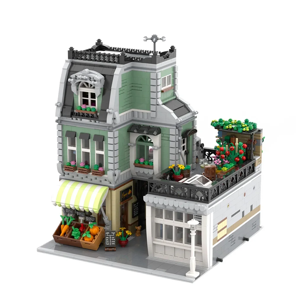 MOC-59472-Carpenter-Shop-House-Street-View-Architecture-Rong-LEGO ...