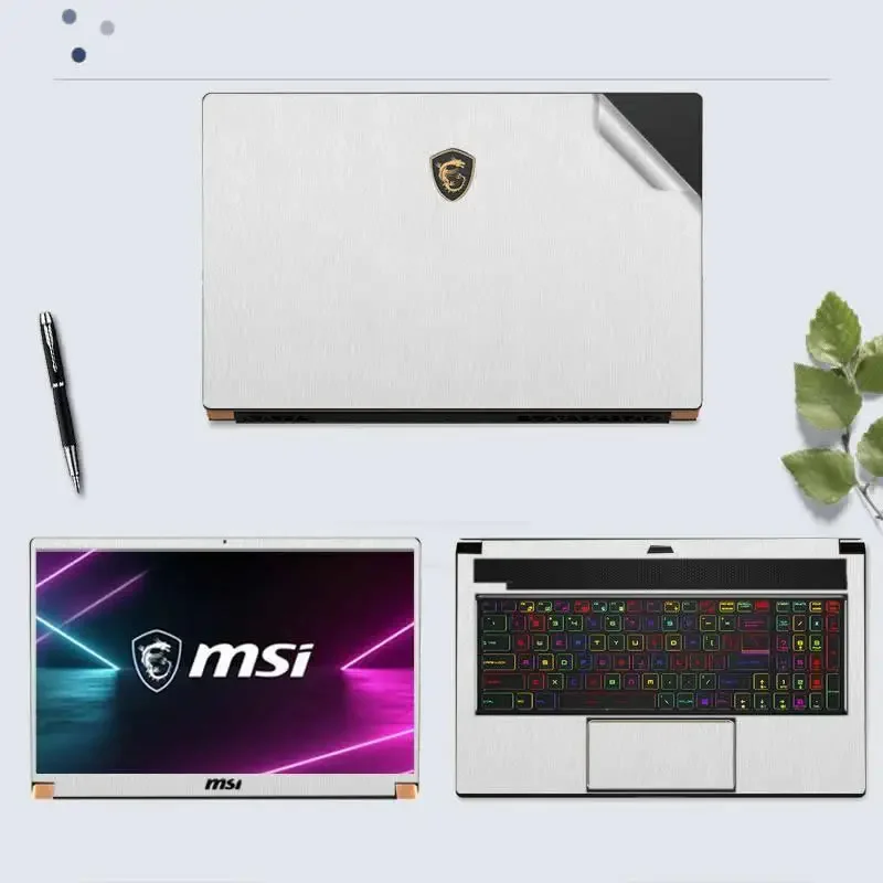 Leather-Skin-Laptop-Stickers-For-MSI-Summit-E16-Flip-Evo-Model-MS-1592 ...