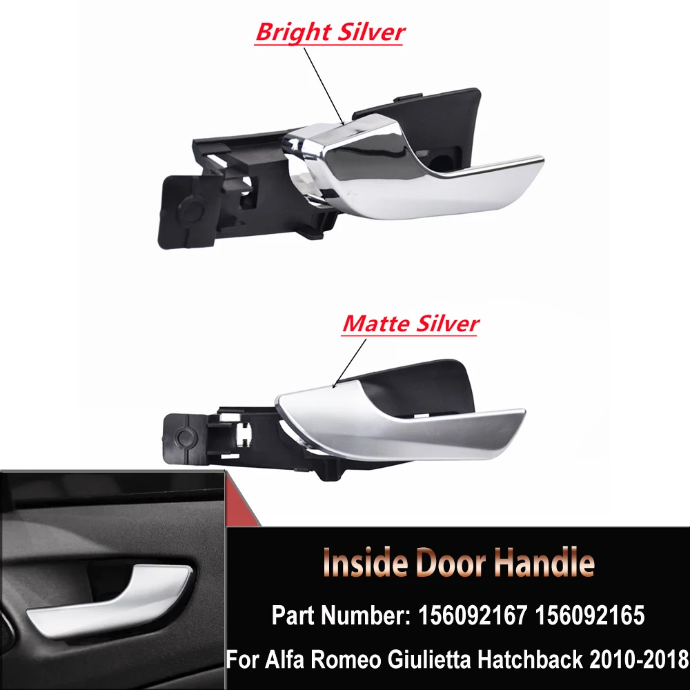 New-Car-Interior-Door-Handle-Chrome-Silver-Front-Rear-Left-Right-For ...