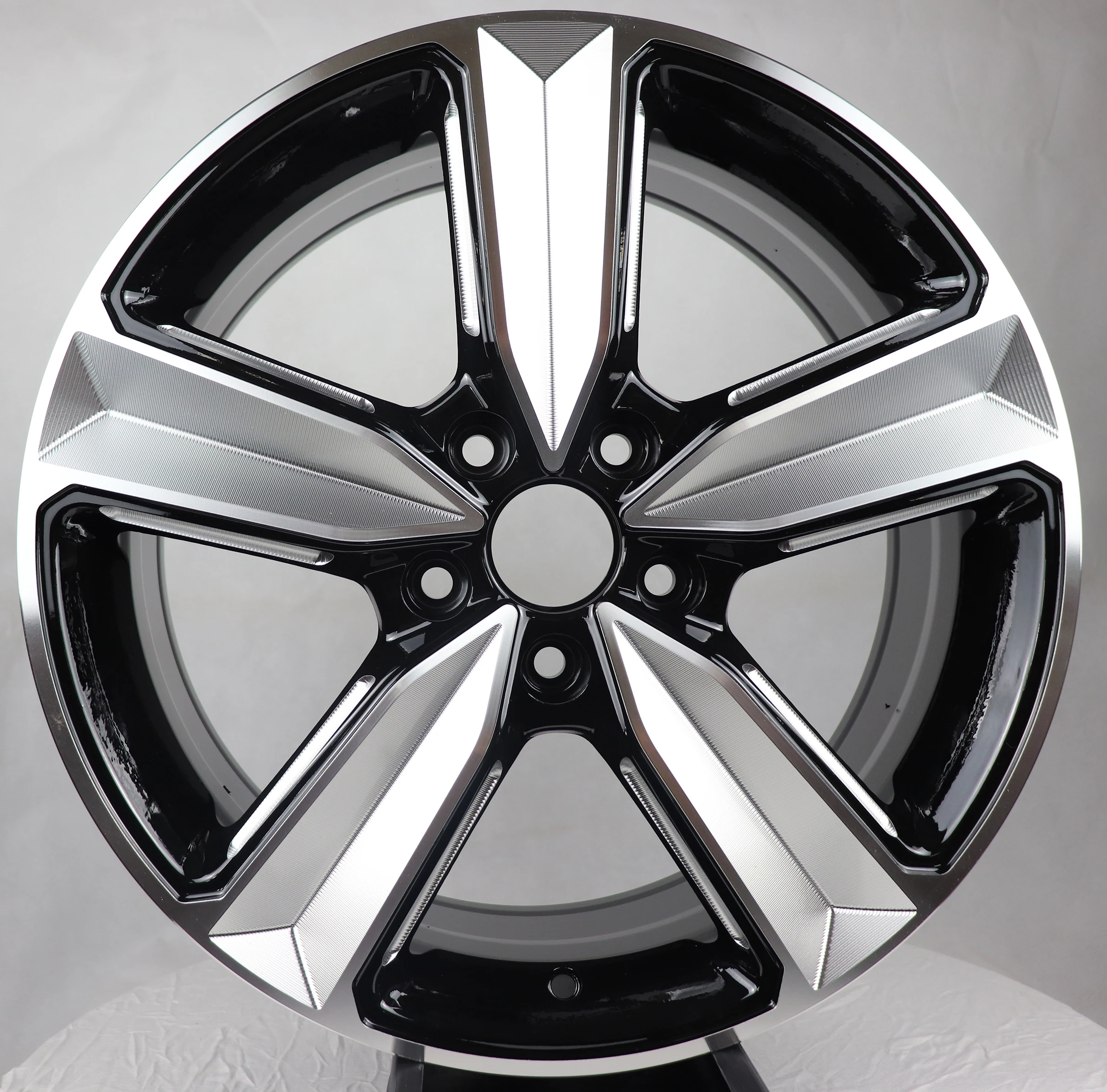 REW017 7 Milling spoke concave wheel r17 5x120 wholesale rims 17 inch 5 ...