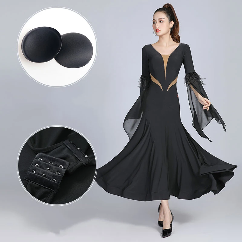 New-Ballroom-Dance-Dress-For-Women-National-Standard-Waltz-Dancing ...