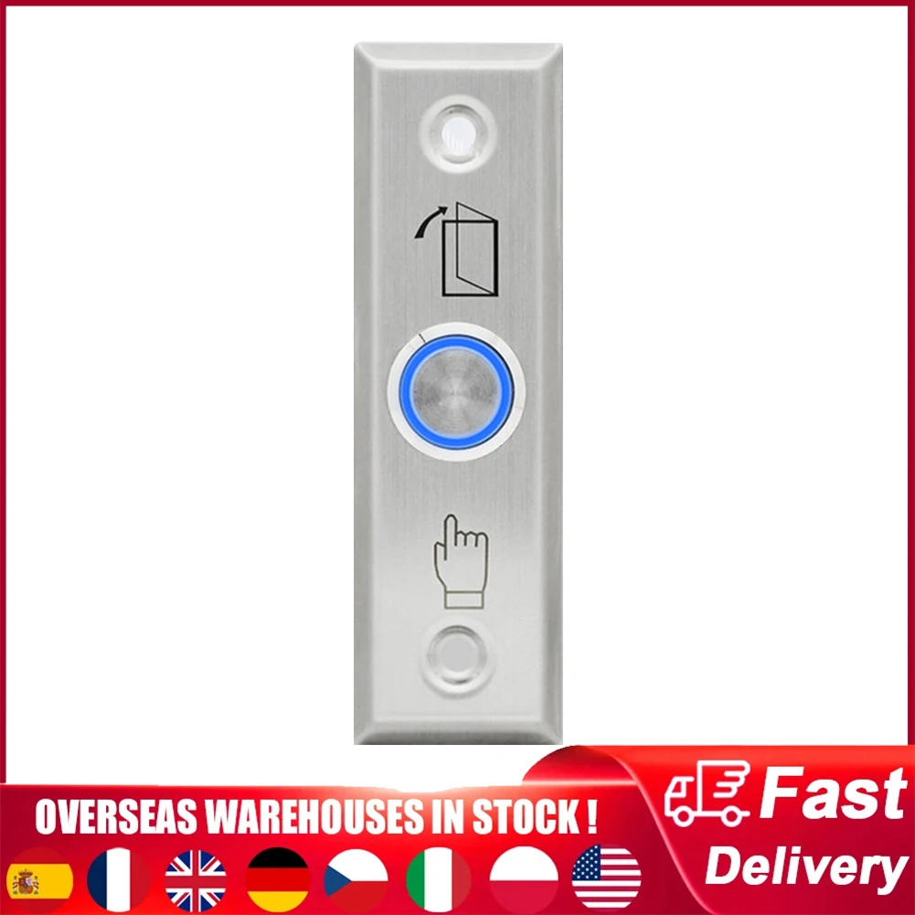 Stainless steel Exit Button Switch for Lock Door Access Control System ...