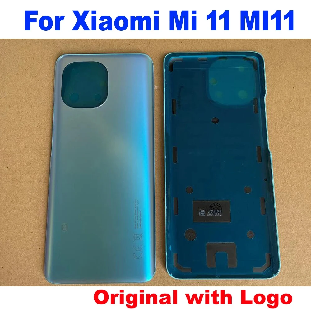 Original-Glass-Lid-Back-Cover-Battery-Door-Housing-For-Xiaomi-Mi-11 ...