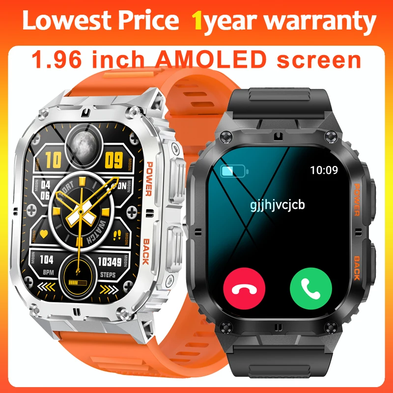 K61-erkekler-AMOLED-Pro-ak-ll-saat-pusula-Bluetooth-a-r-410-502-AI-ses ...