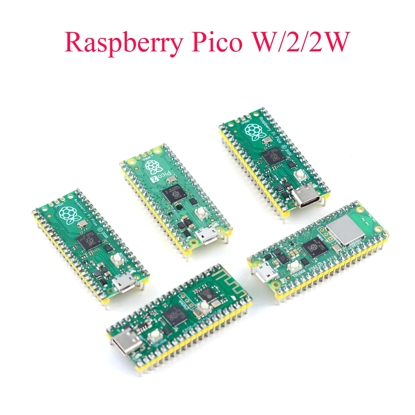Placa Base Raspberry Pi Pico W/2/2W con Bluetooth 5.2 y WiFi Opcionales ...