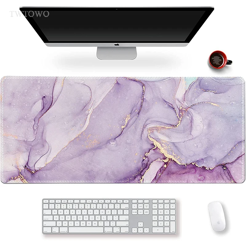 Mouse-Pad-Gamer-Purple-Marble-XL-Computer-Home-Custom-Mousepad-XXL ...