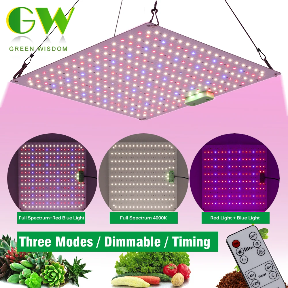 Samsung-Diodes-LED-Grow-Light-LM281B-Full-Spectrum-Plant-Growing-Lamps ...