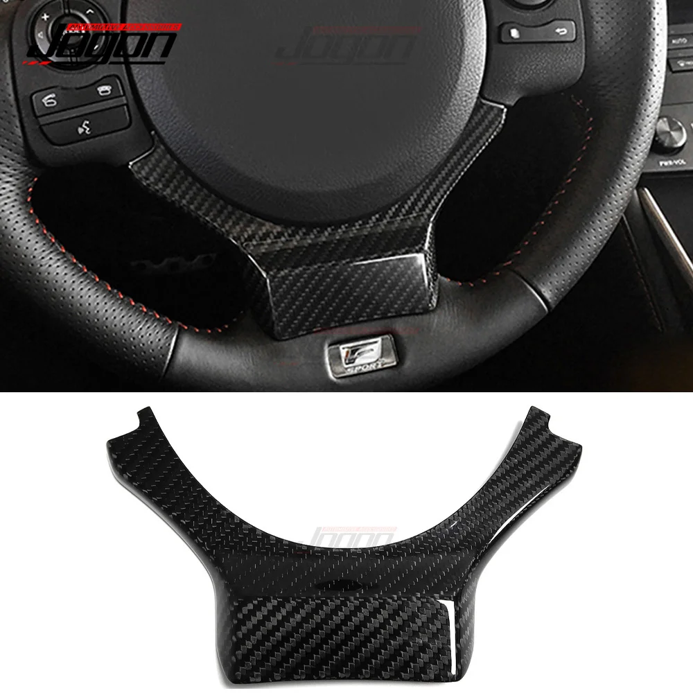 100% Carbon Fiber Steering Wheel Cover Sticker For Lexus IS200 IS250 ...