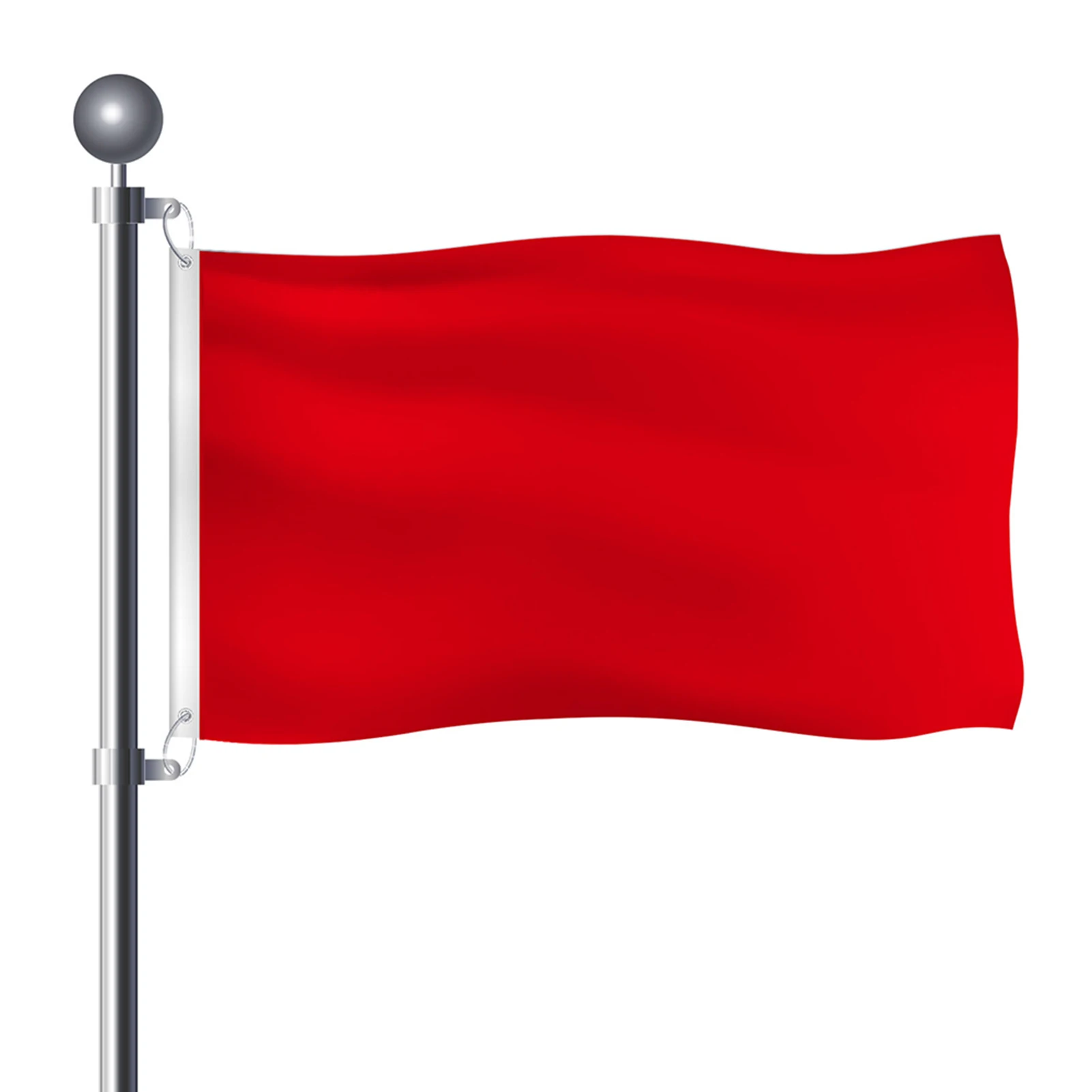 Blank Red Banner