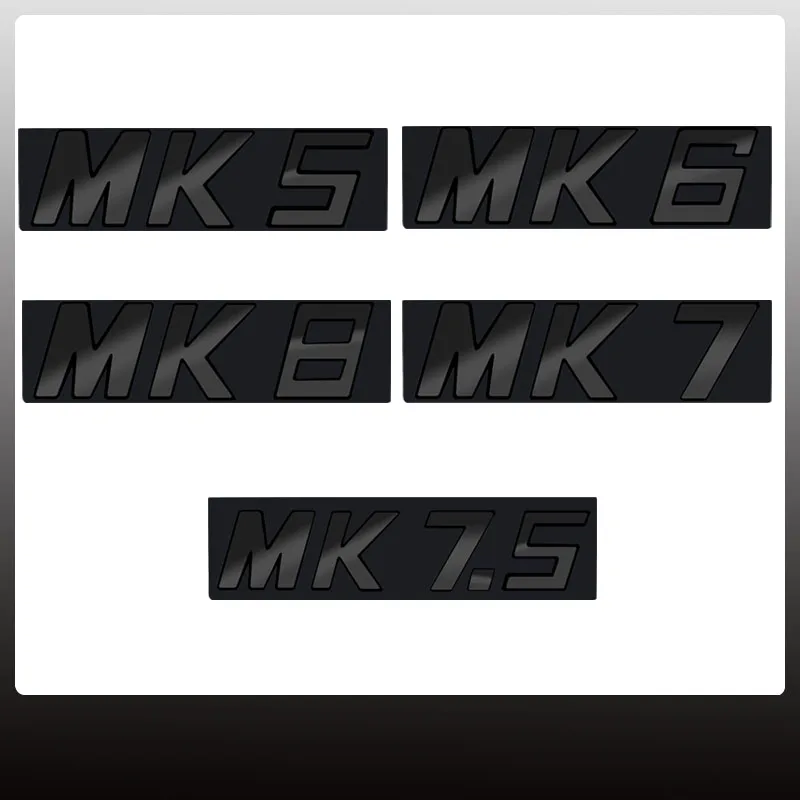 MK5-MK6-MK7-MK7-5-MK8-Black-Car-Grille-Badge-Sticker-For-MKVI-Golf-Polo ...