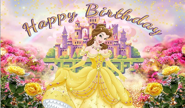 Disney Princess Happy Birthday Belle