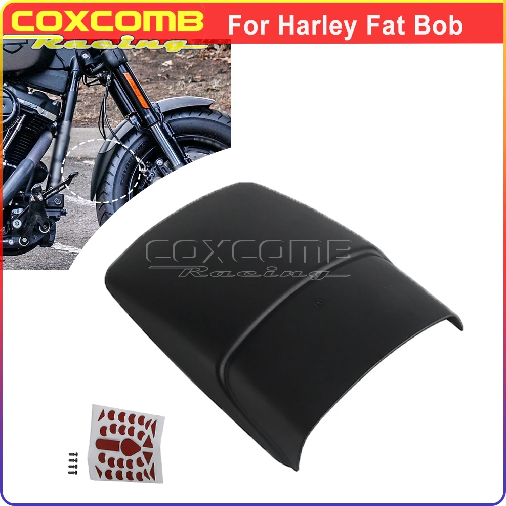 Motorcycle Fender Extension Front Wheel Mudguard Extender Black Mud ...