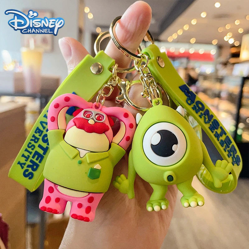 Disney-Monsters-University-Keychains-Mike-Wazowski-Sulley-Key-Ring ...