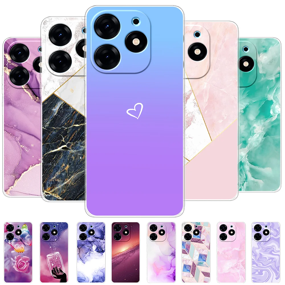 For-Tecno-Spark-10-Pro-Case-Clear-TPU-Soft-Silicone-Phone-Cases-For ...