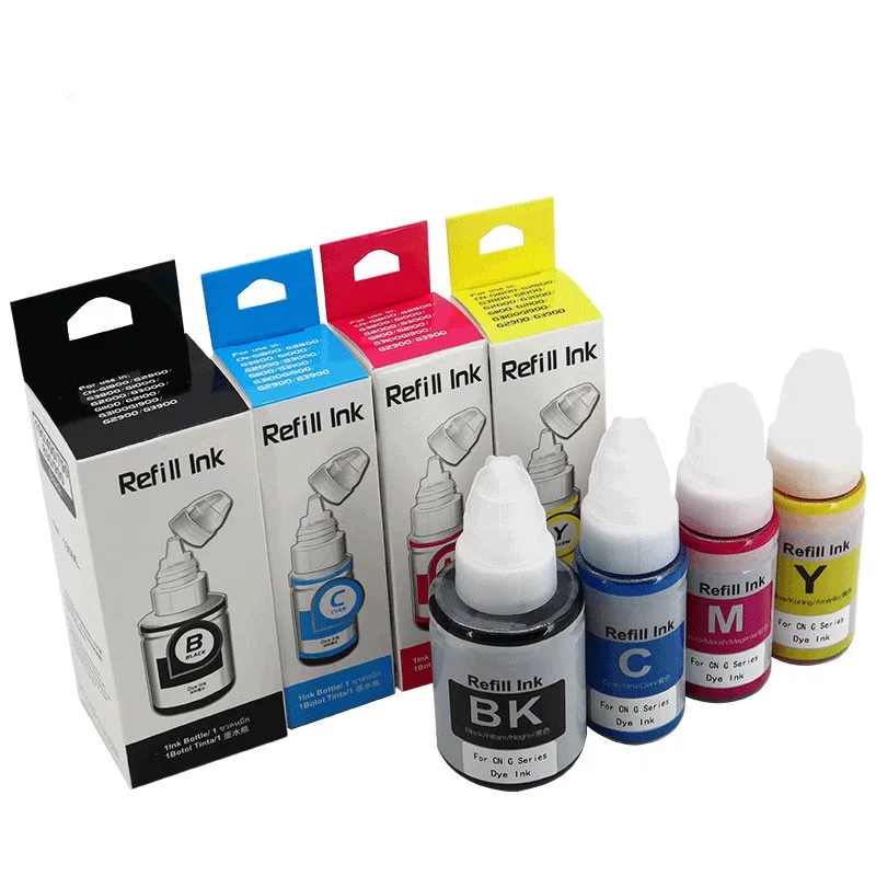 Refill-Ink-Kit-for-Canon-GI-890-TS3380-3180-G1800-G1810-MP288-Printer ...