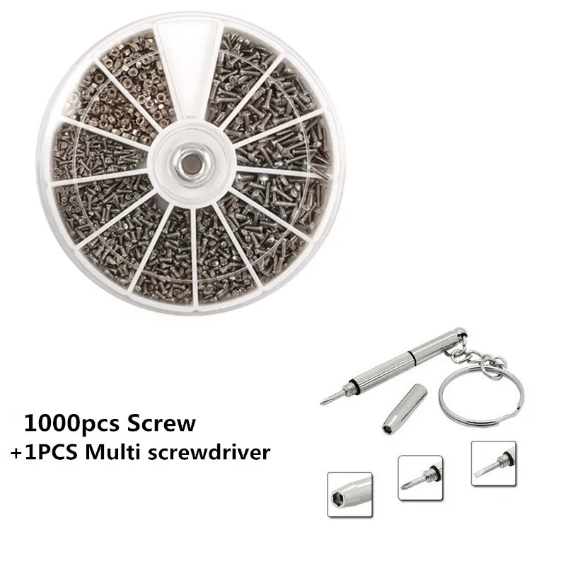 600-1000Pcs-Small-Screws-with-Screwdriver-Stainless-Steel-Screws ...