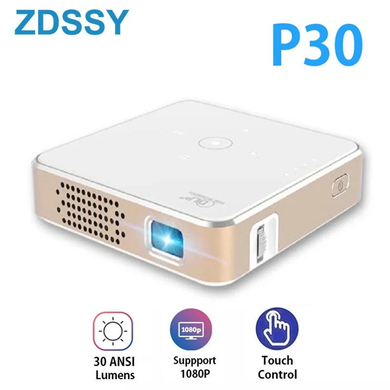 ZDSSY-P30-Portable-Beam-Projector-DLP-Mini-Pocket-Home-Theater-1080P-4K ...