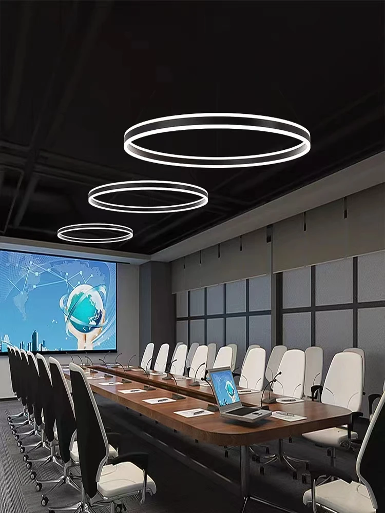 Round Conference Room Lighting
