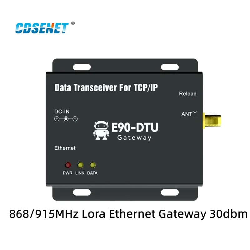 E90-DTU-900SL30-ETH-LoRa-868MHz-915MHz-30dBm-SX1268-Ethernet-kablosuz ...