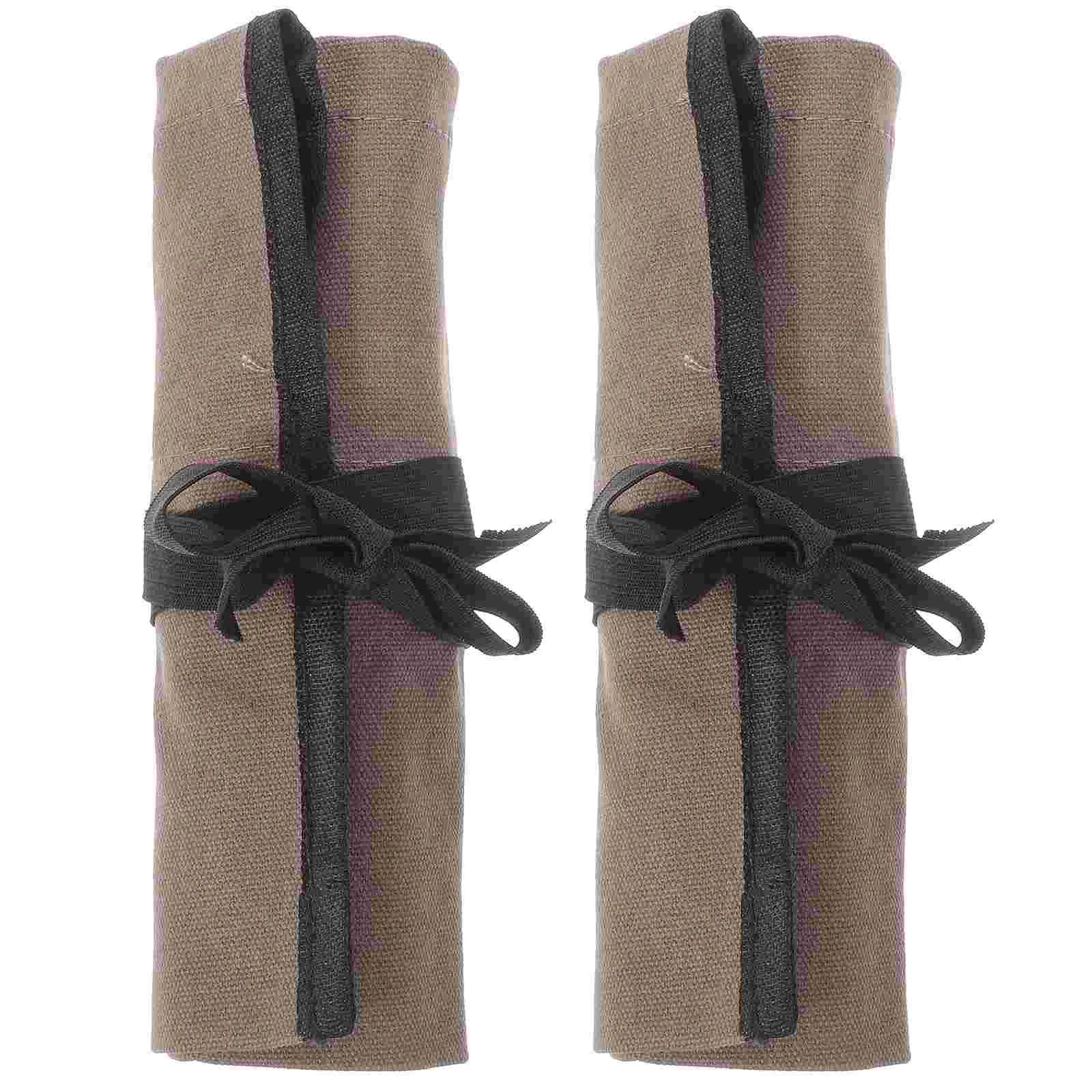 2pcs-Tool-Roll-Bag-Canvas-Storage-Pouch-Canvas-Roll-Up-Pouch-For ...