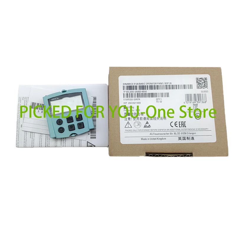 Original Brand New S120 Basic Operator Panel Bop20 6sl3055-0aa00-4ba0 ...