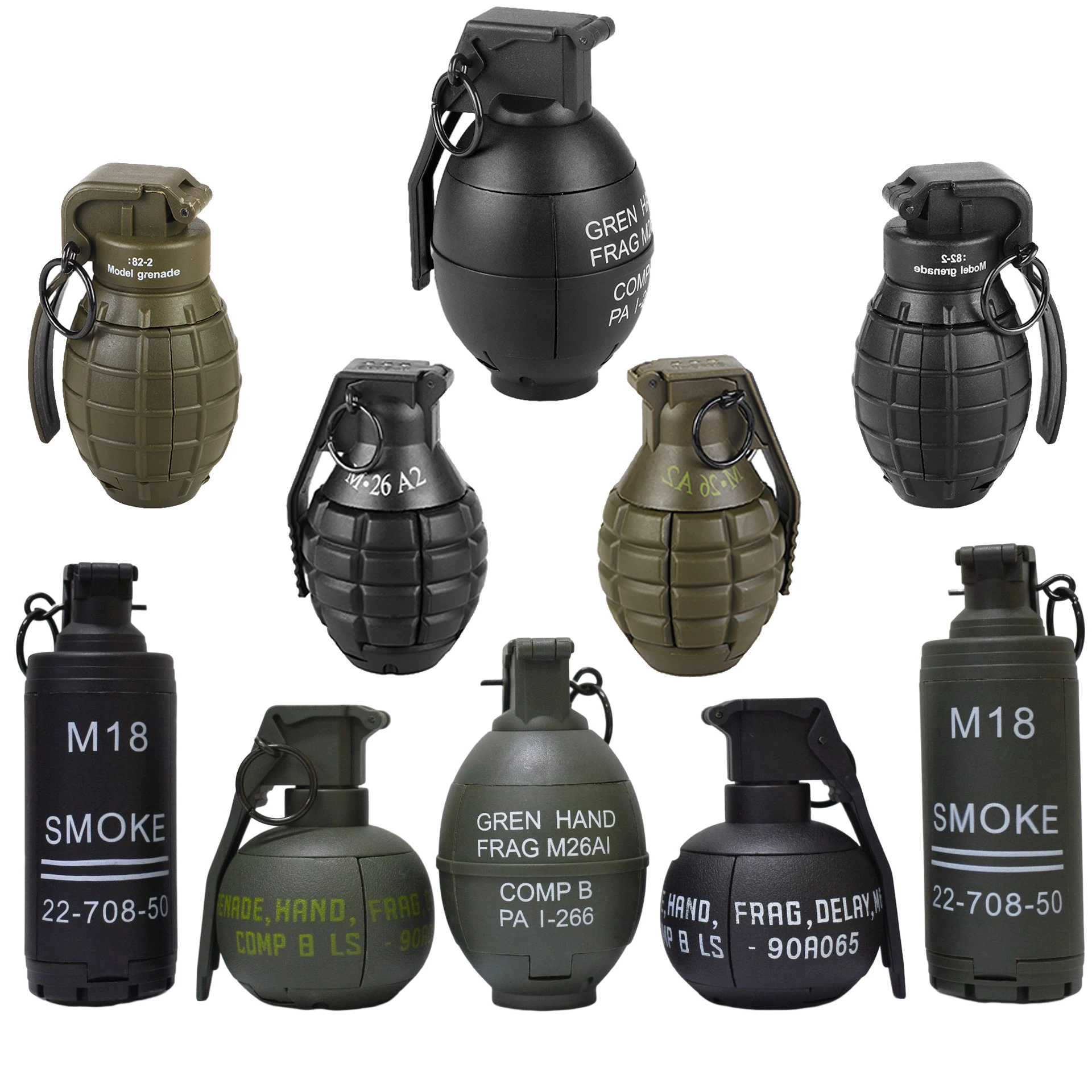 AQTactical-Smoke-Grenade-Model-M67-Burst-Mine-Water-Grenade-Bouncing ...