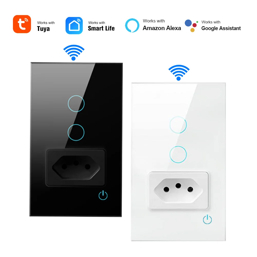 Tuya-Wifi-Brazil-Wall-Light-Switch-16A-Smart-Brazilian-Socket-1-2-Gang ...