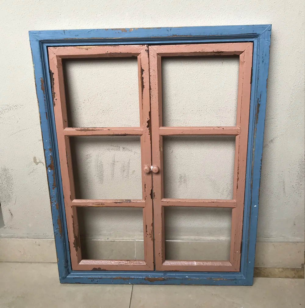 Handcraft Vintage Shabby Wooden Old Window Frames Decorating Ideas ...