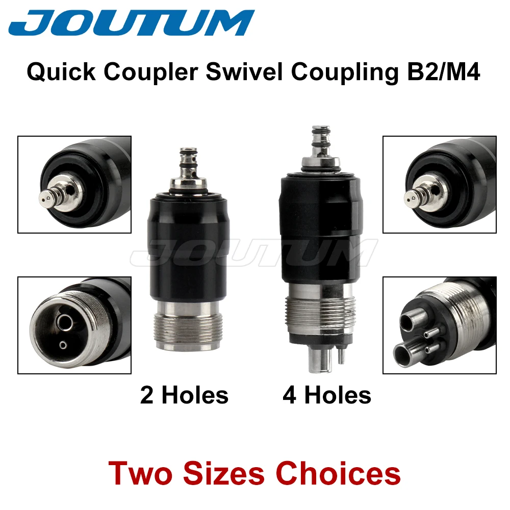 Dental-Quick-Coupler-Swivel-Connector-Coupling-2-4-Holes-Adapter-Fit ...