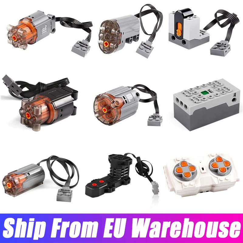 MOULD KING M0019 Technical Car Toys Power Module The MOC 6 Channel ...