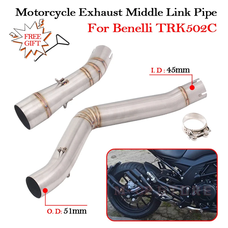 Sistema de Escape Slip On para Benelli TRK502c TRK 502C, sistema de ...