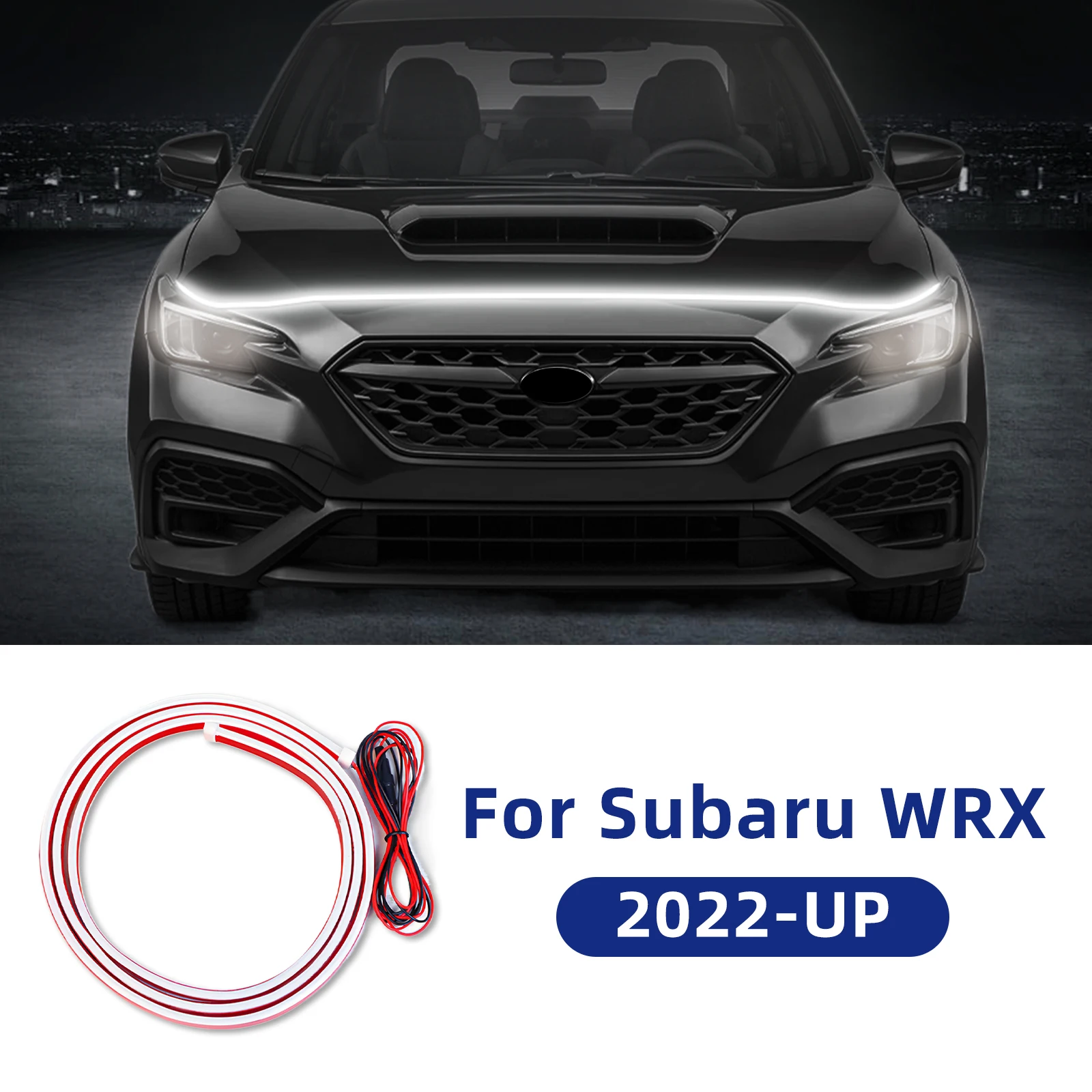 For Subaru WRX 2022 Atmosphere Daytime Dynamic Scanning Through Lamps ...
