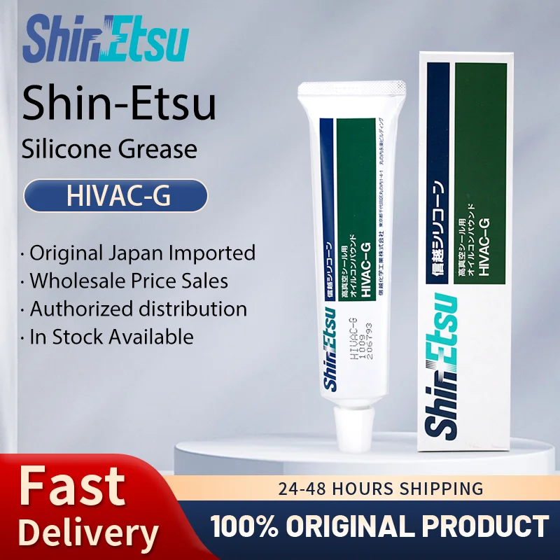 Original Japan ShinEtsu HIVAC-G Silicone Grease High Vacuum Sealing ...