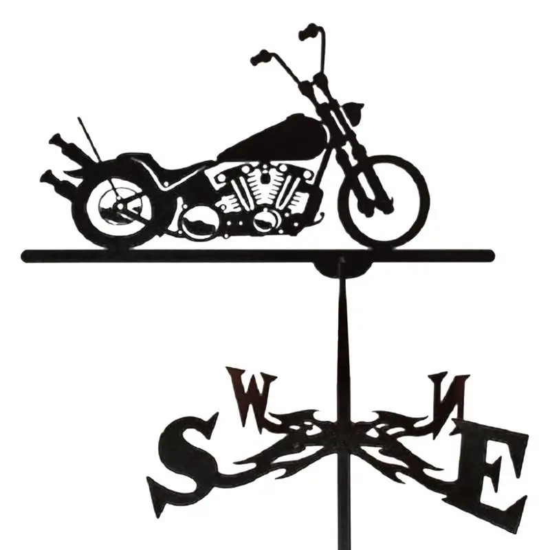 Courtyard Roof Farm Motorcycle Weather Vane For Gardens Homes Sheds ...