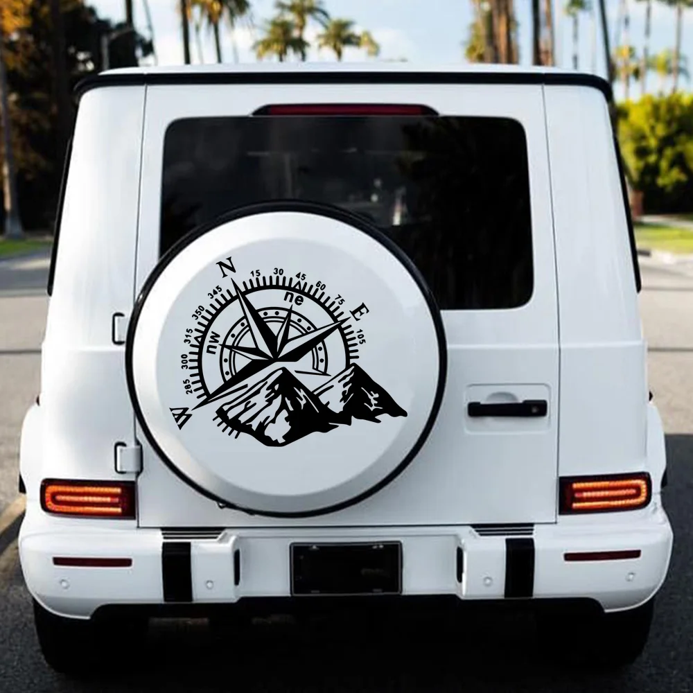 Diy-Compass-Car-Sticker-Truck-Body-Decor-Adventure-Auto-Window-Decal ...
