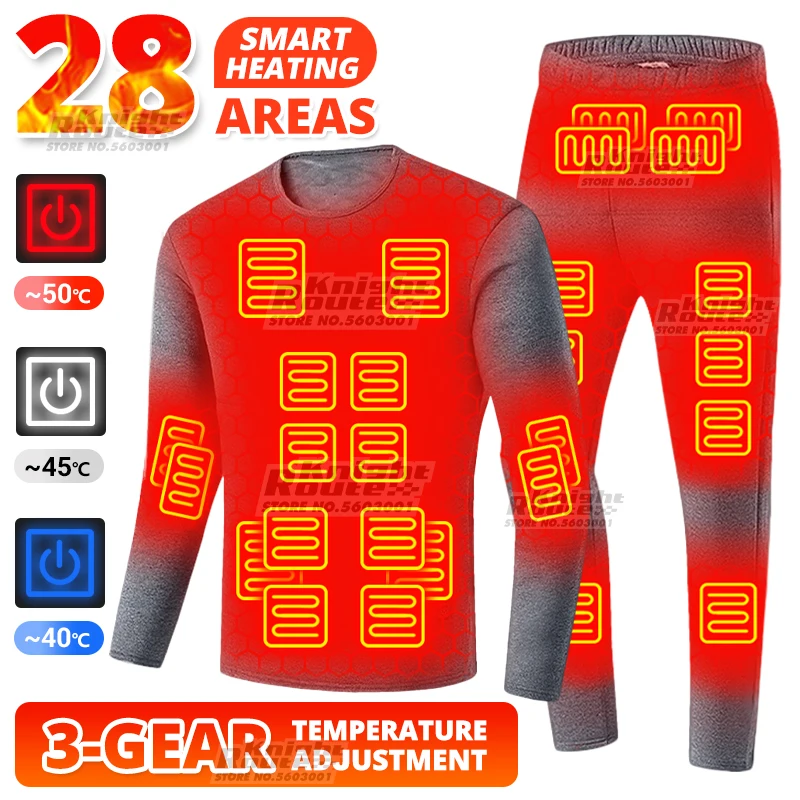 28-Areas-Winter-Heated-Thermal-Underwear-Sets-Skiing-Heating-Jacket-USB ...